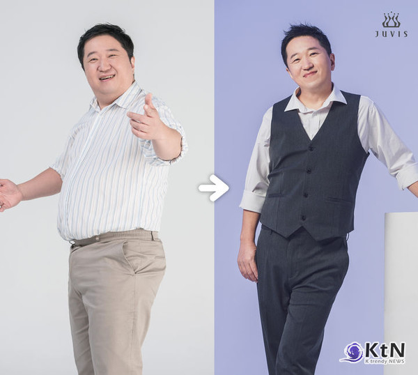 4개월 만에 홀쭉해졌네!...정형돈, 21kg 감량 비결?!.."30대 이후 첫 70kg대 진입"