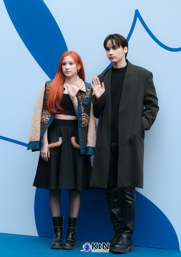 [KtN 포토] 휴닝 남매 케플러 휴닝바히에 & TXT 휴닝카이의 시크한 패션